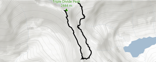 Triple Divide Peak Hiking Trail - - Montana | Trailforks
