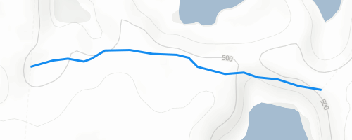 McKay Lake Crossover Trail Hiking Trail - Lake Itasca