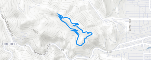 Anemone Loop Trail Hiking Trail - Boulder, Colorado