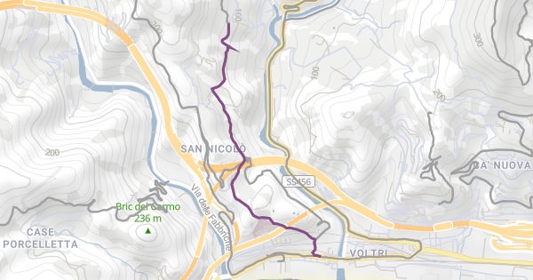 Carnoli-Duchessa-Voltri Mountain Biking Trail - Mele