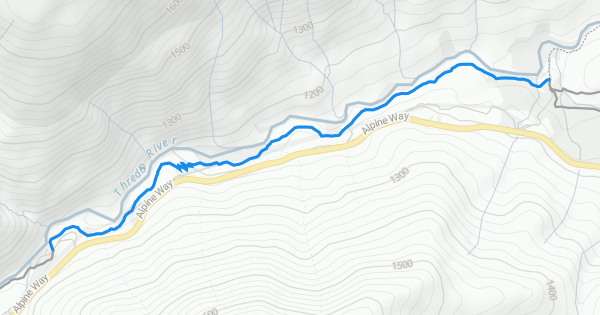 Thredbo Valley Track - Ngarigo to The Diggings Mountain Biking Trail ...
