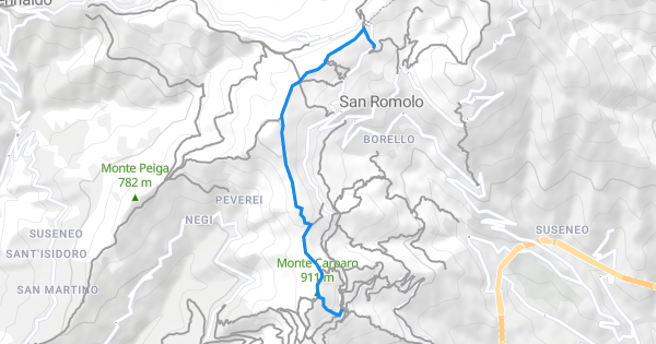 Le creste Mountain Biking Trail - | Trailforks