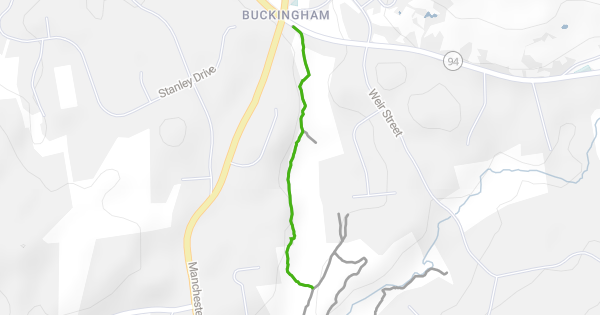 Coon Hollow Trail Hiking Trail - Glastonbury, Connecticut