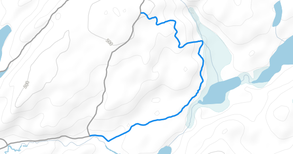 Fen Lake (Cabin Trail) Skiing Trail - Whitney, Ontario