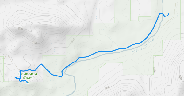 Table Mesa Hiking Trail - Black Canyon City, Arizona