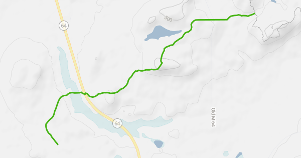 Gogebic Ridge Trail Multi Trail - Rockland, Michigan