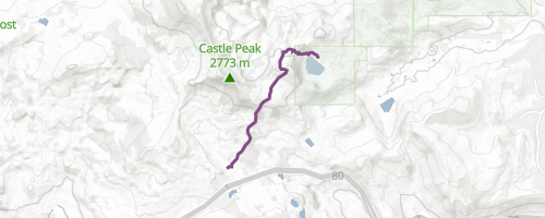 Frog Lake approach Skiing Trail - Truckee, California