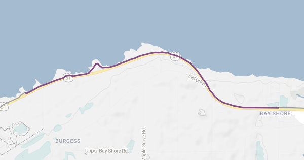 Little Traverse Wheelway - MDOT Rest Area to West Park in Bay Harbor ...