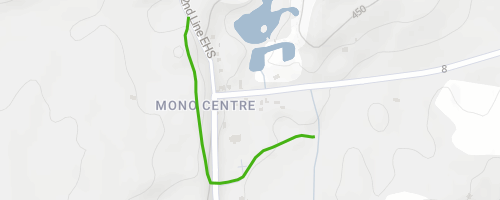 Bruce Trail - Laidlaw Side Trail Hiking Trail - Mono, ON