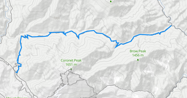 Coronet Loop Mountain Biking Trail - | Trailforks