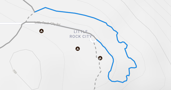 NCT/FLT - Little Rock City Loop Hiking Trail - Ellicottville