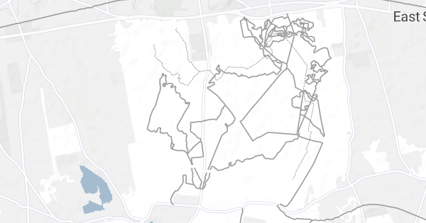 Rocky Point Blue Hiking Trail (Paumanok Path) Multi Trail - Rocky Point