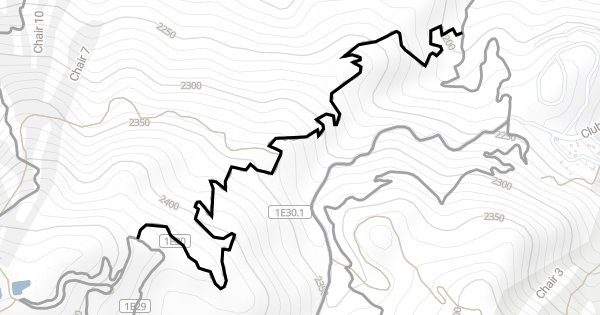 Fall Line Mountain Biking Trail - Big Bear City, CA