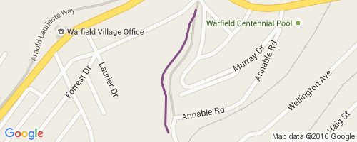 Access Trail Mountain Biking Trail - Warfield, BC