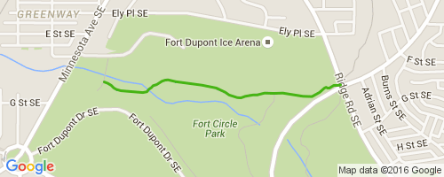 Main Trail Mountain Bike Trail - Fort Circle Park, Washington DC