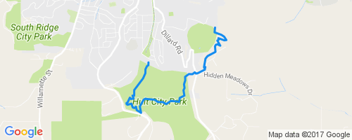 Ridgeline Mountain Biking Trail - Eugene, Oregon