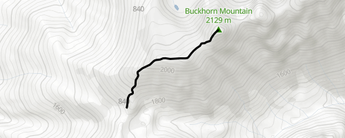 Buckhorn Mountain Trail Hiking Trail - - Washington