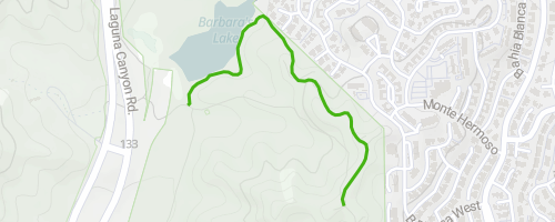 Edison Trail Hiking Trail - Laguna Beach, California