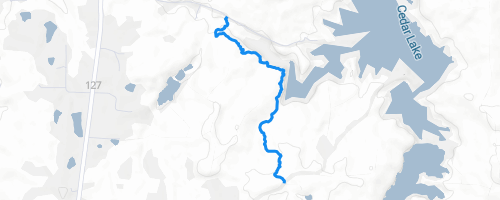 Cedar Lake Trail Multi Trail - Carbondale, Illinois