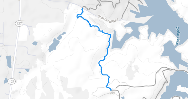 Cedar Lake Trail Multi Trail - Carbondale, Illinois