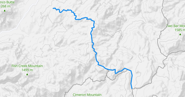 AZT/C - Reavis Ranch Trail Hiking Trail - Apache Junction