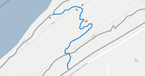 Whirlpool Rapids Stairs Trail Hiking Trail - Niagara Falls