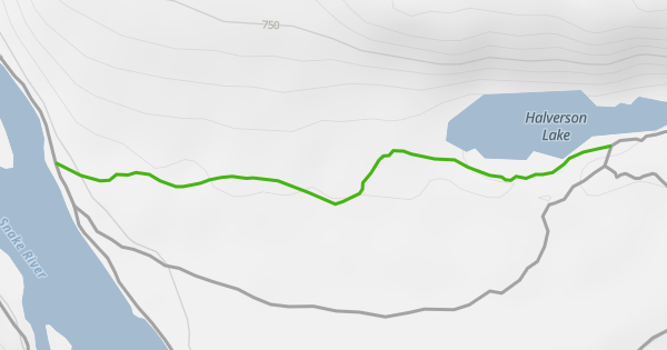 Halverson Lake North Hiking Trail - Wilson, Idaho