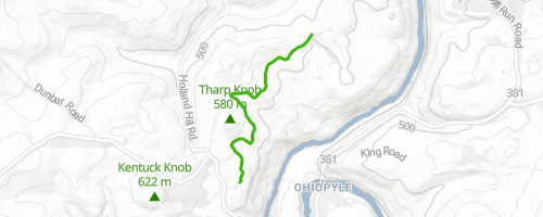 Kentuck Trail Hiking Trail - Ohiopyle, Pennsylvania