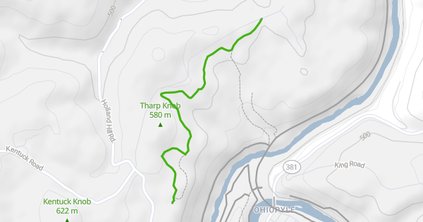 Kentuck Trail Hiking Trail - Ohiopyle, Pennsylvania