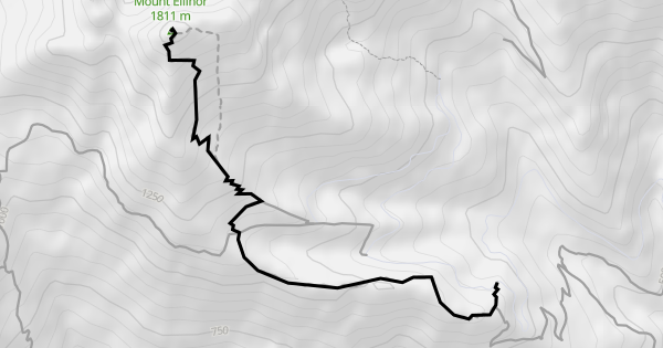 Mount Ellinor Trail Hiking Trail - - Washington