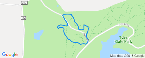 Loop B Multi Trail - Tyler State Park, Tyler, Texas