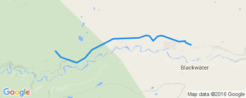 Alexander MacKenzie Trail Mountain Bike Trail - Quesnel, BC