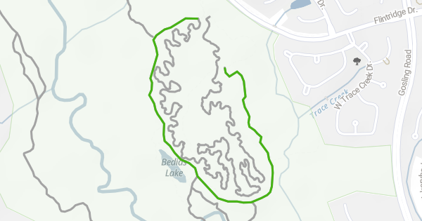 Flintridge Loop Trail Mountain Biking Trail - The Woodlands
