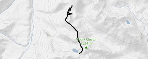 Liberty Cap Trail Hiking Trail - Leavenworth, Washington