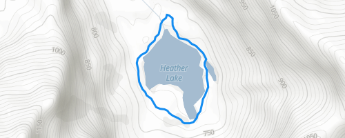Heather Lake Loop Hiking Trail - Pilchuck, Washington