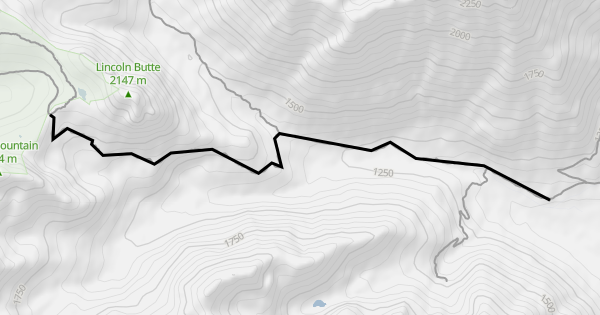Twisp Pass Trail Hiking Trail - Twisp, Washington