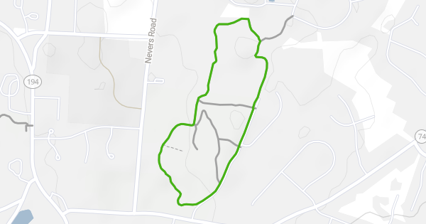 Nevers Park Perimeter Loop Hiking Trail - South Windsor