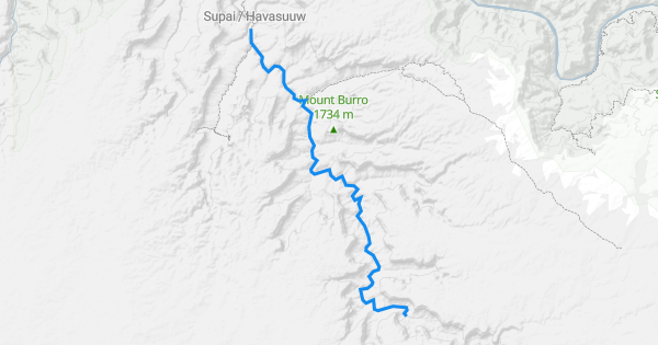 Supai Trail Multi Trail - Supai Village, Arizona