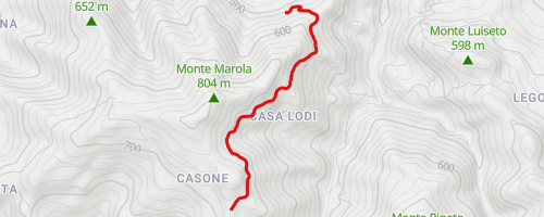 La Fossa Climb Mountain Biking Trail - Vetto