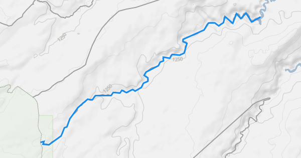 Fifty Mile Canyon Arch Trail Hiking Trail - - Utah