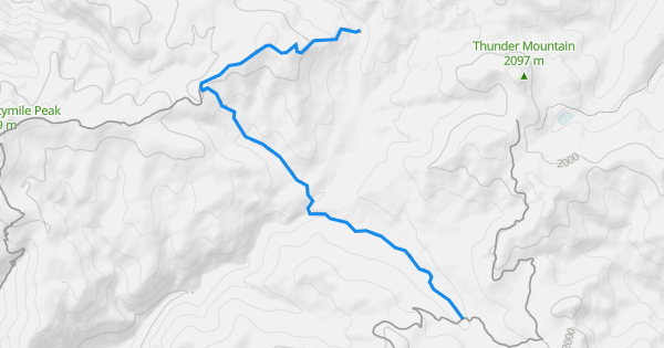 Smarty Creek Trail Hiking Trail - Conconully, WA