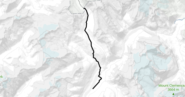 Athabasca Pass (Wood Arm to Athabasca Pass) Hiking Trail - Valemount