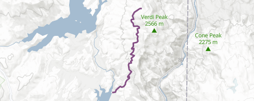 Verdi Peak Road (South) Multi Trail - - California