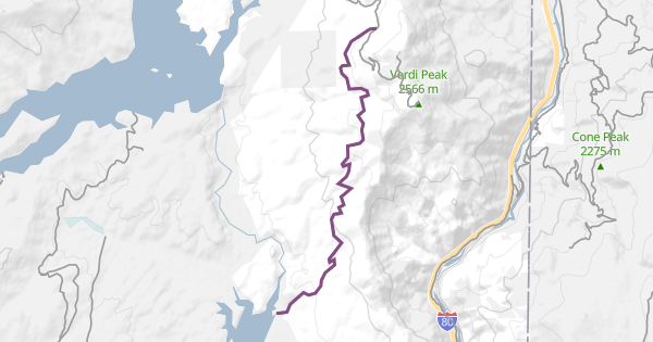 Verdi Peak Road (South) Multi Trail - - California
