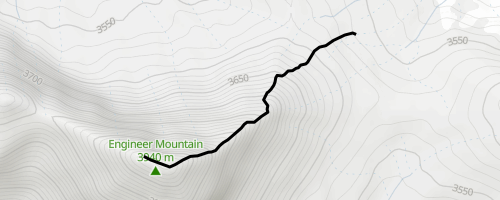 Engineer Mountain Summit Trail Hiking Trail - Silverton