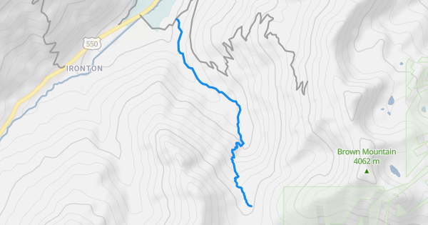 Gray Copper Trail Hiking Trail - Ouray, CO | Trailforks
