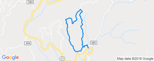 Snowshoe Loop Mountain Biking Trail - Lowman, Idaho