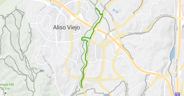 Aliso Creek Trail Mountain Biking Trail - Aliso Viejo
