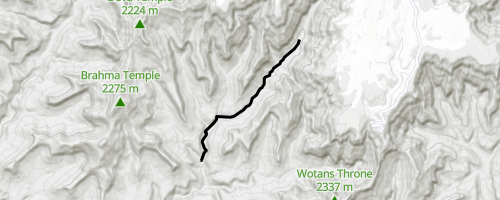 Cheyava Falls Route Hiking Trail - - Arizona