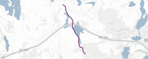 Bowater Mersey Road Multi Trail - Tantallon, Nova Scotia